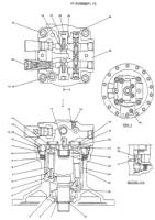 China YF15V00002F2 HYDRAULIC MOTOR Kobelco parts SK235SRLC-1E, SK235SR-1E, SK235SRNLC-1E, SK235SRNLC-1ES, SK235SRLC-1ES, SK235SR-1ES for sale
