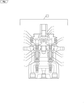 China LQ30V00033F2 HYDRAULIC VALVE Kobelco parts SK170-9, SK295-9, 230SR-3, SK210-9, SK350-9, 260SR-3, SK485LC-9, SK170 ACERA M-9, SK485-9, 75SR ACERA, ED160 BLADE, SK260-9, 140SR-3 for sale