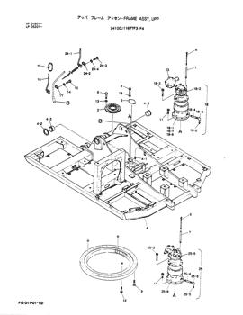 China 24100J11722F3 HYDRAULIC MOTOR Kobelco parts SK120LC, SK120 for sale