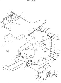 China 2406R494D1 FLEXIBLE CONTROL Kobelco parts SK60, SK200, SK200LC, MD200C for sale