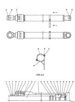China 2438U1170S27 RING Kobelco parts SK300, SK300LC, SK330, SK330LC, SK290LC, SK350-9, SK300-2, SK290LC-6E, SK300LC-2, SK330LC-6E, SK350-8 for sale