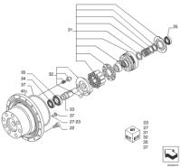 China 71470982 RING Kobelco parts SK170-8 for sale