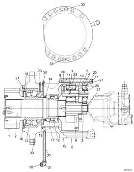 China LC32W01009P1 RING GEAR Kobelco parts SK350-8, SK295-9, SK295-8, SK350-9 for sale