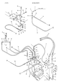 China 2406R223D4 FLEXIBLE CONTROL Kobelco parts K907CLC, K905, K905LC, K907C for sale