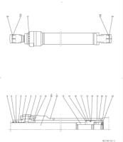 China LC01V00055S017 RING Kobelco parts SK350-8, SK350-9 for sale