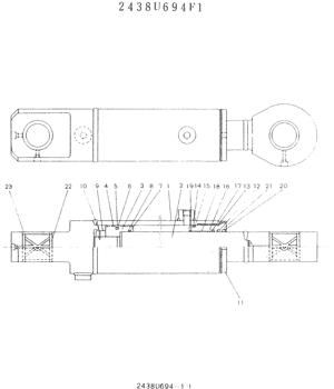 China 2118U112D66 RING, SANP Kobelco parts K907LC for sale