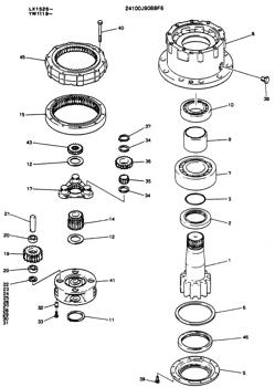 China ZR16X07000 RING Kobelco parts K907C, SK100, K904, SK115DZ, 50SR, SK120, MD400LC, SK120LC, SK16-N2, 50SR-3, SK16LC-N2, K904E, SK130, SK400, K904EL, SK130LC, SK400LC, K904L, SD40SR, MD450BLC, K905, K914, K916, SK100L, K905A, K905ALC... for sale