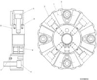 China 2418R605S1 GASKET Kobelco parts SK330LC, SK300LC-2, SK300, SK300LC, SK330LC-6E, SK350-9, SK350-8, SK300-2, SK330 for sale