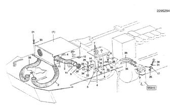 China 2142601 HOSE,300.00 mm Kobelco parts WLK25, WLK15 for sale
