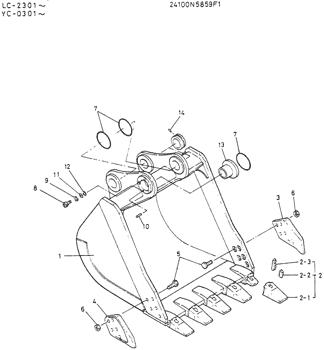 China 2445Z1003 O-RING Kobelco parts SK480LC, LK850, SK250LC, SK250NLC, MD400LC, SK16-N2, SK300, SK16LC-N2, SK400, MD300LC, K912, SK400LC, MD320BLC, K912A, SK300LC, K912LC, MD450BLC, SK330, K916LC, K916, SK330LC, SK200LC, SK300-2, SK220,... for sale
