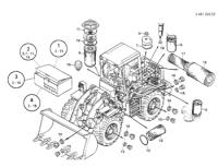 China 1449530 GASKET Kobelco parts WLK25, WLK15 for sale