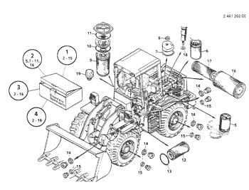 China 1449530 GASKET Kobelco parts WLK25, WLK15 for sale