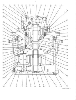 China LC15V00021S008 PLATE Kobelco parts SK350-8, SK350-9 for sale