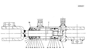 China 0599173 O-RING Kobelco parts WLK15 for sale