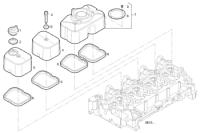 China 504065039 COVER Kobelco parts SK210LC-8, F4GE9484D J601 for sale