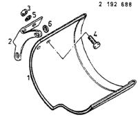 China 1426091 COVER Kobelco parts WLK25 for sale