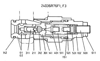 China 24036R76F1 VALVE PRESSURE RELIE Kobelco parts SK200, K907LC, K909A, SK200LC, MD300LC, SK220, SK100, K912LC, SK220LC, SK100L, SK300, SK300-2, SK300LC, K907, SK120, SK300LC-2, SK120LC for sale