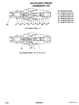 China 2436R683F4 VALVE PRESSURE RELIE Kobelco parts MD200BLC, K907LC, SK200, SK100, SK250LC, K904, SK130, MD240BLC, SK120, SK120LC, K909LC, MD240C, SK200LC, SK250, SK130LC, K904L, MD140C, SK150LC, SK220LC, ED180, K905, K905LC, SK210, SK115DZ, SK210LC, ... for sale