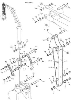 China PH12B01087P1 WASHER Kobelco parts SK45SR-2, 50SR, 50SR-5, SD40SR, SK55SRX, SK40SR, SK40SR-3, 50SR-3 for sale