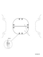 China ZW11P18000 WASHER Kobelco parts SK485-8, SK350-9, SK485LC-9, SK350-8, SK485-9 for sale