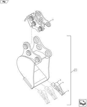 China 47444442 PIN Kobelco parts 50SR-5, 27SR-5, 35SR-5, SK55SRX for sale