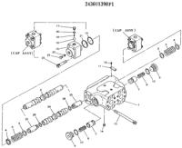 China 2436U1398F1 VALVE Kobelco parts SK400, K916, SK400LC, K916LC, MD450BLC, SK16-N2, SK16LC-N2 for sale