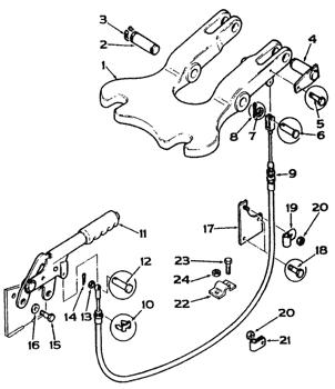 China 1442864X1 PIN Kobelco parts 700, 900, 800 for sale