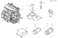 China 2446U127 ELEMENT Kobelco parts LK300A, LK400, LK500, LK200, LK300, LK500A for sale