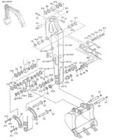 China PE12B01073P2 PIN Kobelco parts 17SR-3, SK17SR-3, SK13SR for sale