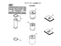 China 24046R38F3 ELEMENT KIT Kobelco parts SK220LC, SK220 for sale