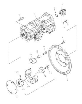 China 2418U153S5 SCREW Kobelco parts SK300, MD300LC, K912, MD320BLC, K912A, SK300LC, K912LC, SK330, SK330LC, SK350-9, SK300-2, K935, SK300LC-2, SK330LC-6E, SK350-8 for sale