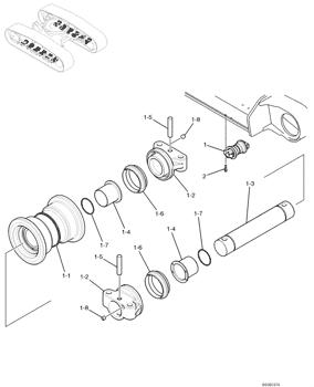 China 2420P1580D4 BOLT,Hex, M18 x 1.5 x 80mm Kobelco parts SK235SR-1E, SK200, SK135SR-1E, SK200SR, 230SR-3, SK200LC, SK235SR-1ES, 260SR-3, SK135SRL, SK235SR-2, SK200LC-6, SK135SRL-1E, SK210-9, SK135SRLC, SK235SRLC-1E, ED160 BLADE, SK200SRLC-1S, SK135SRLC-1E, ... for sale