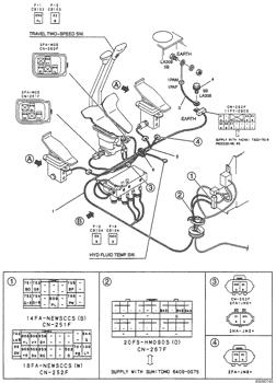 China YT13E01053P1 HARNESS Kobelco parts SK80CS-1E, 80MSR-1E, 70SR, NIBBLER for sale