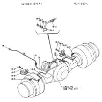 China 24100J11574F1 HYD LINES, BRAKE for sale