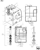 China LS52V01007P1 HYDRAULIC OIL FILTER Kobelco parts SK485-9, SK485LC-9 for sale