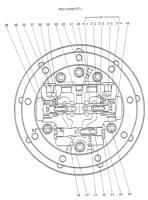 China PW15V00015F1 HYDRAULIC MOTOR Kobelco parts 30SR for sale