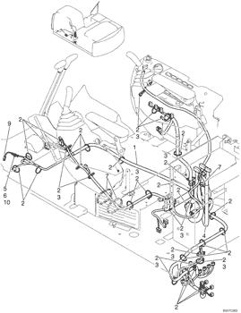 China LC13E01186P1 HARNESS Kobelco parts SK210DLC-8, SK260, SK485-8, ED195-8, SK210LC-8, SK350-8, SK850, SK170-8, 200-8, SK210D-8, SK295-8 for sale