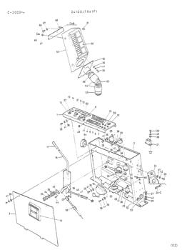China 2406U159D3 FLEXIBLE CONTROL Kobelco parts K912A, MD300LC for sale