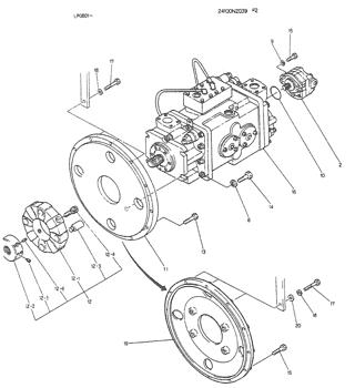 China 2418P6740 RING GEAR Kobelco parts MD200BLC, SK200, K907LC, MD200C, SK200LC, K905, K905LC, SK210, SK210LC, K907, K907C, K907CLC, K907D, MD180LC, K907DLC for sale
