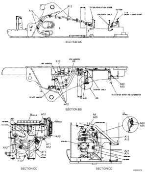 China YY13E01148P1 HARNESS Kobelco parts OFFSET BOOM, ED150, 140SR, SK135SRLC-2 for sale