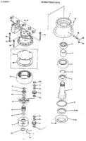 China 24100J11720F2 HYDRAULIC MOTOR Kobelco parts SK220, SK220LC, MD240C for sale