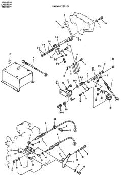 China 2406U565 FLEXIBLE CONTROL Kobelco parts SK130, SK130LC, SK100, SK115DZ, SK120, SK120LC for sale