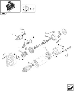 China 1306937 NUT Kobelco parts F4GE9684D J600, F4GE9684B J601, F4GE9684R J600, F4GE9484D J601, F4GE9484A J601, SK210LC-8, F4GE9484A J602, F4GE9684C J600, F4GE9484K J601, SK295-8 for sale
