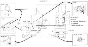 China 24100P863F1 HARNESS ASSY, WIRING Kobelco parts K905 for sale