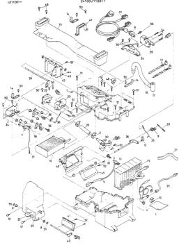China 24100U1188S31 HARNESS Kobelco parts SK60, SK120LC, SK120, SK300LC-2, SK300, SK300-2, SK300LC, SK100 for sale