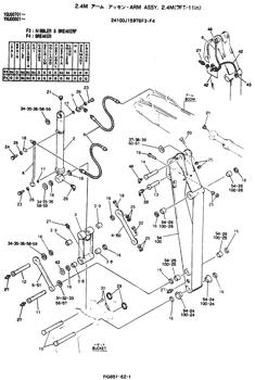 China 2444R1177D3 FLEXIBLE HOSE Kobelco parts SK250, SK250LC, SK200, SK250NLC, SK270LC, SK130, NIBBLER, SK200LC, SK130LC, SK220, SK220LC, BREAKER for sale