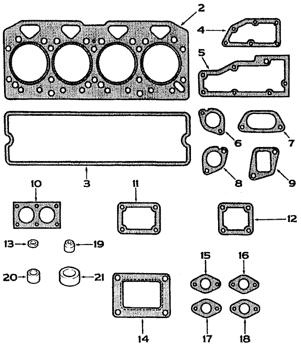 China 3684N503 GASKET Kobelco parts 700, 900, 800 for sale