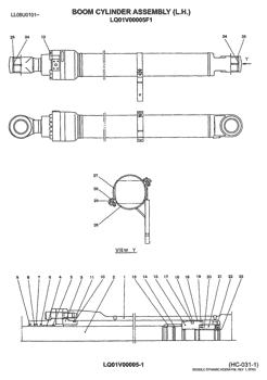 China LQ01V00001S018 RING Kobelco parts SK250LC, SK250LC-6E for sale