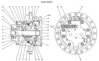 China 2441U783S19 PISTON RING Kobelco parts SK200LC, MD200BLC, SK200, K907LC, K907, MD200C for sale