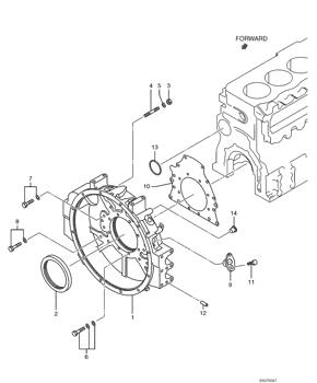 China VA3431200080 GASKET Kobelco parts ED150, SK140SRLC, ED150-2, 140SR, SK135SRLC-2 for sale